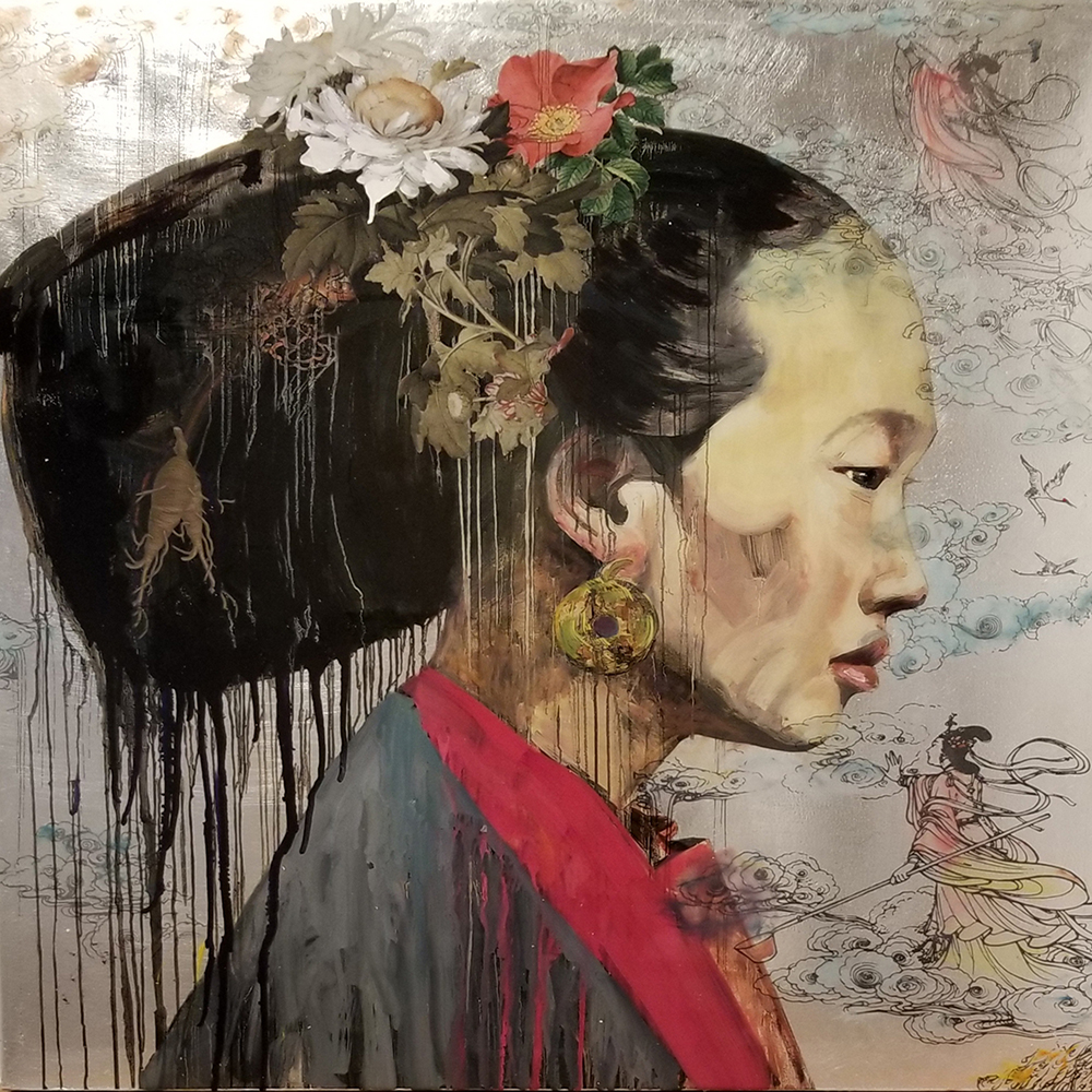 Hung Liu - Salvation I - Turner Carroll Gallery