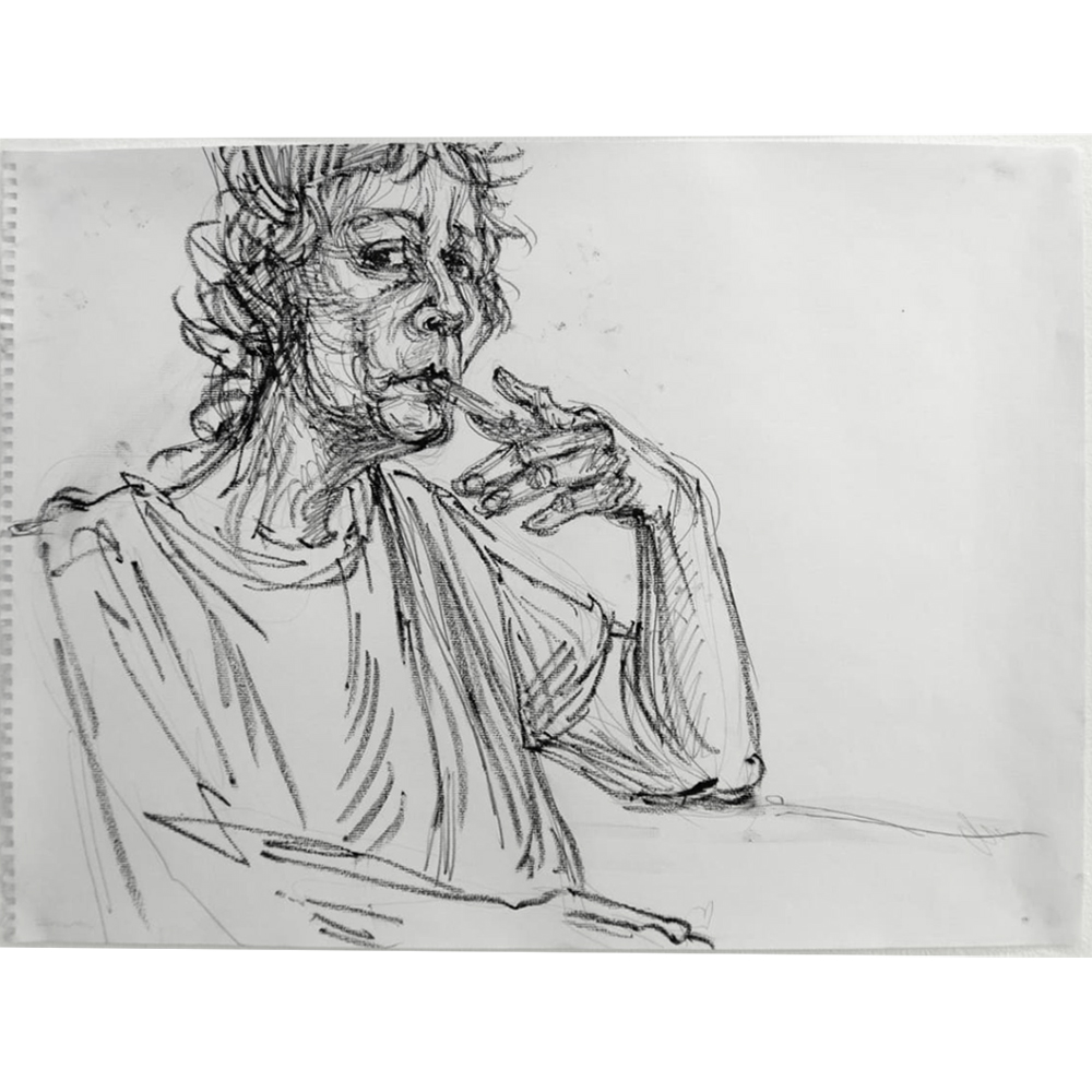 Swoon - TSR Drawing 93 - Turner Carroll Gallery