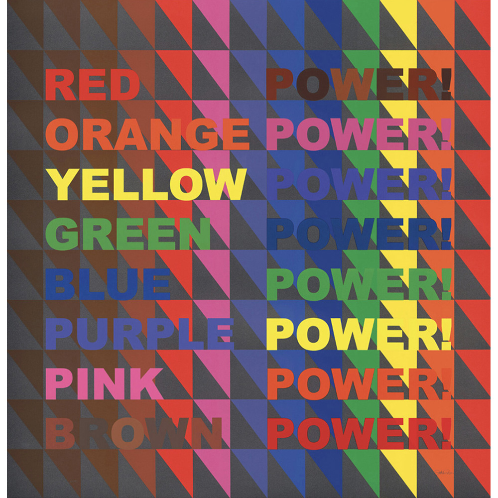 Jeffrey Gibson - POWER! POWER! POWER! - Turner Carroll Gallery