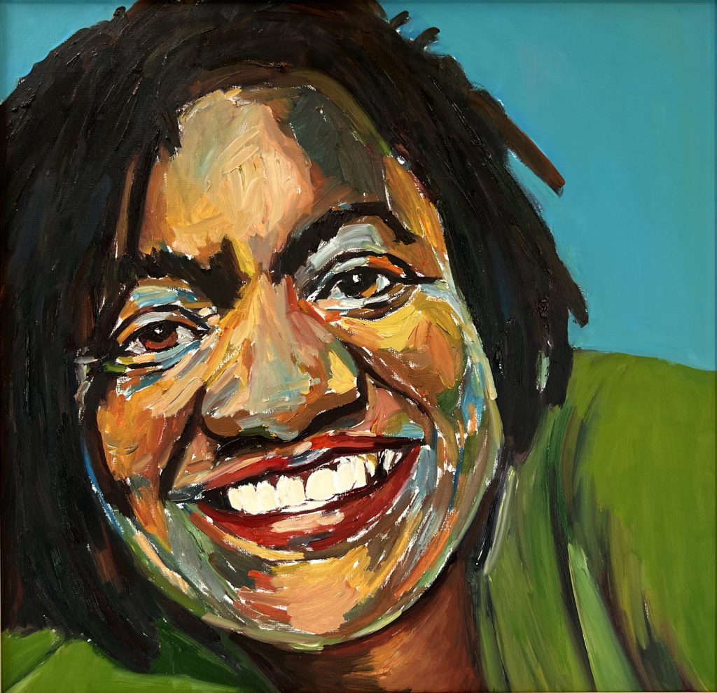 Beverly McIver - Self-Portrait #6 - Turner Carroll Gallery