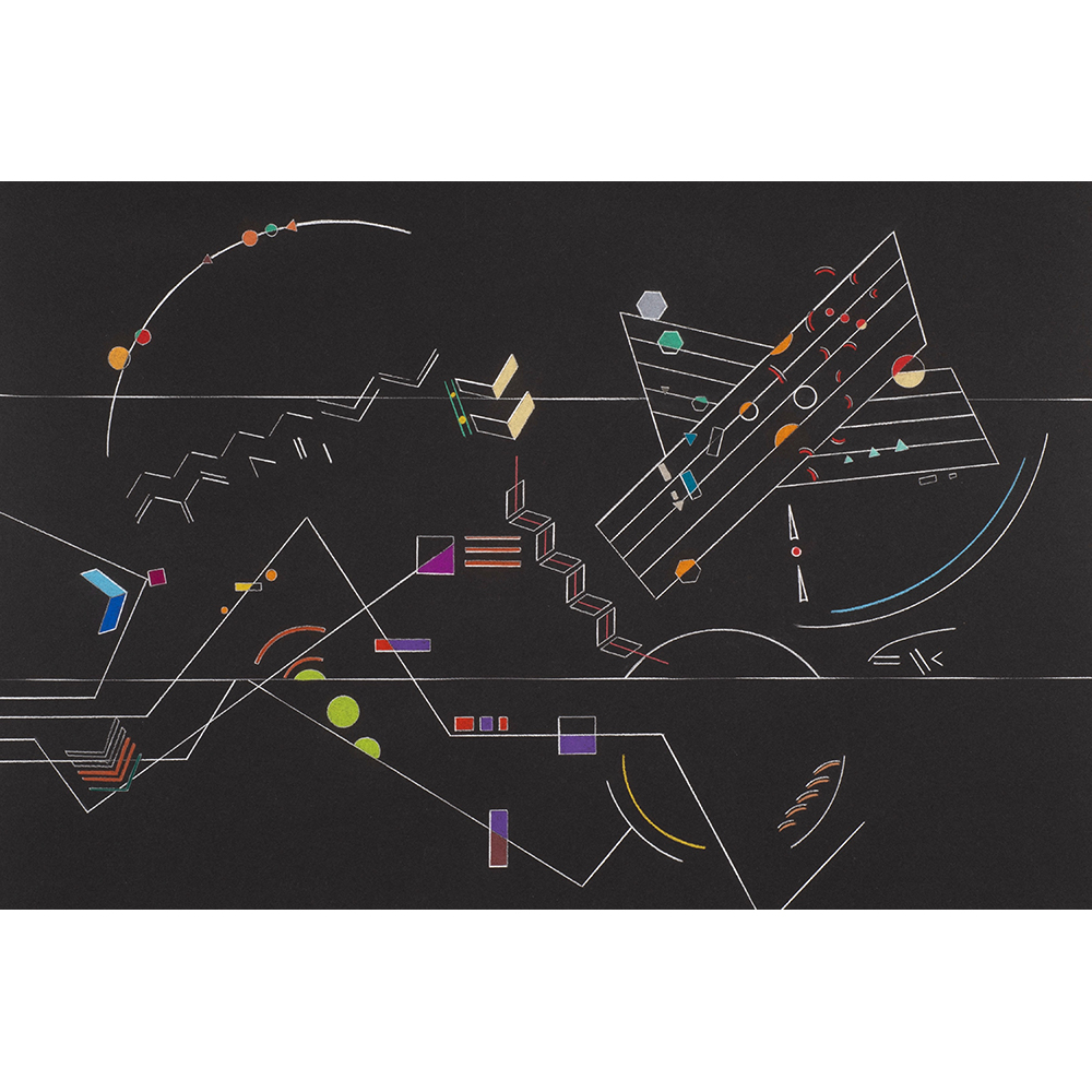 Mokha Laget - Visual Score #1 - Turner Carroll Gallery