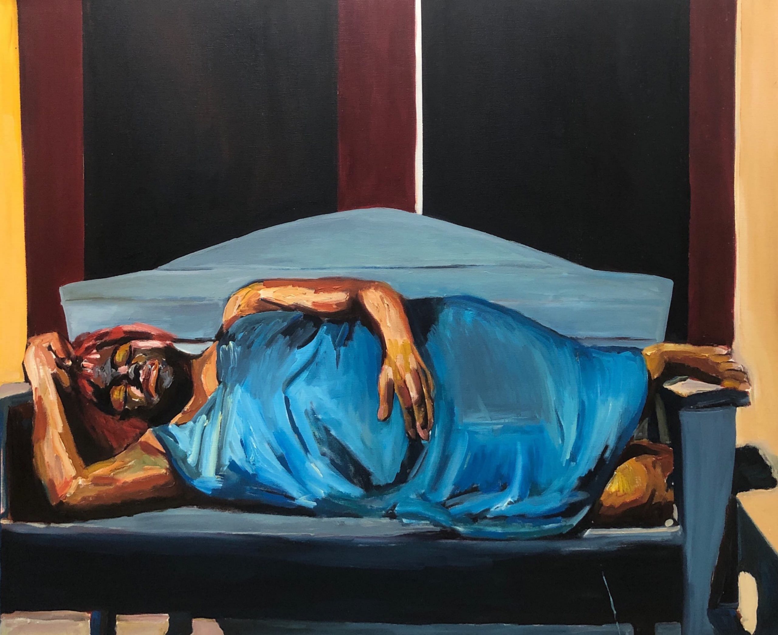 Beverly McIver - Radcliffe Girl - Turner Carroll Gallery