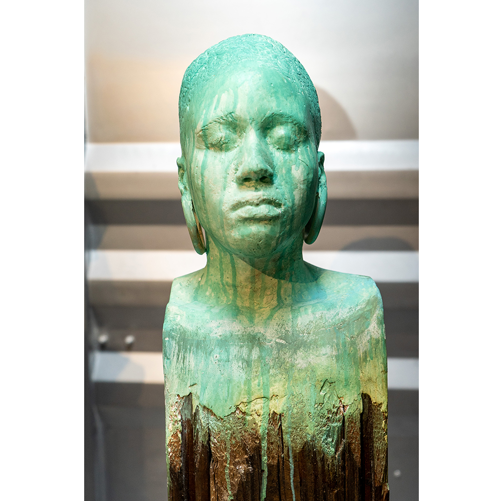 Stephen Hayes - Support Totem - Turner Carroll Gallery