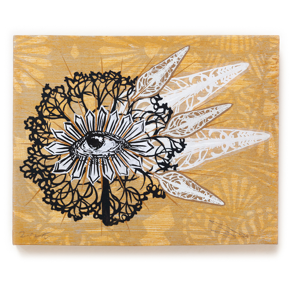 Swoon - Eye with Wings - Turner Carroll Gallery