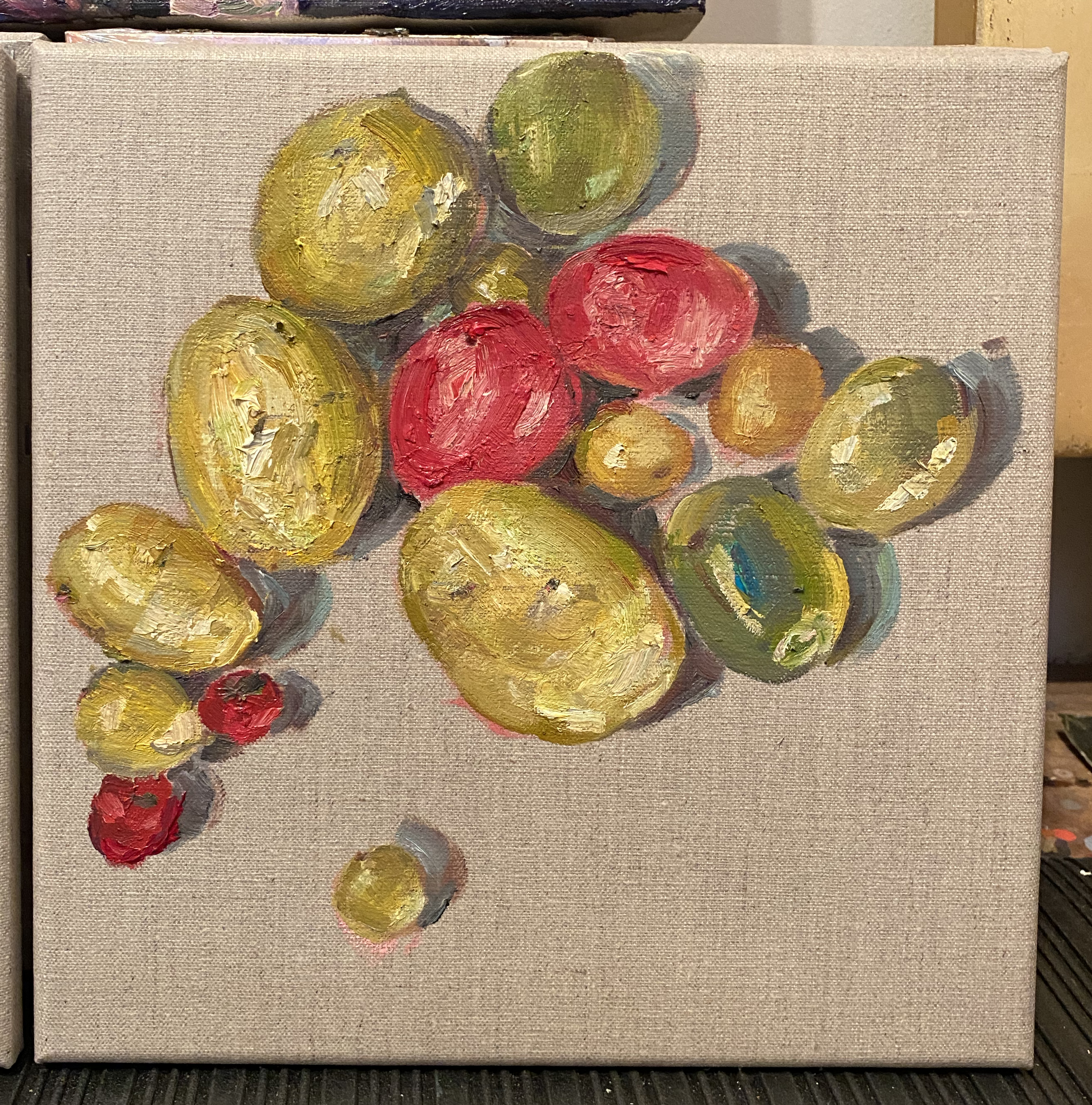 Hung Liu - Garden Tomatoes - Turner Carroll Gallery